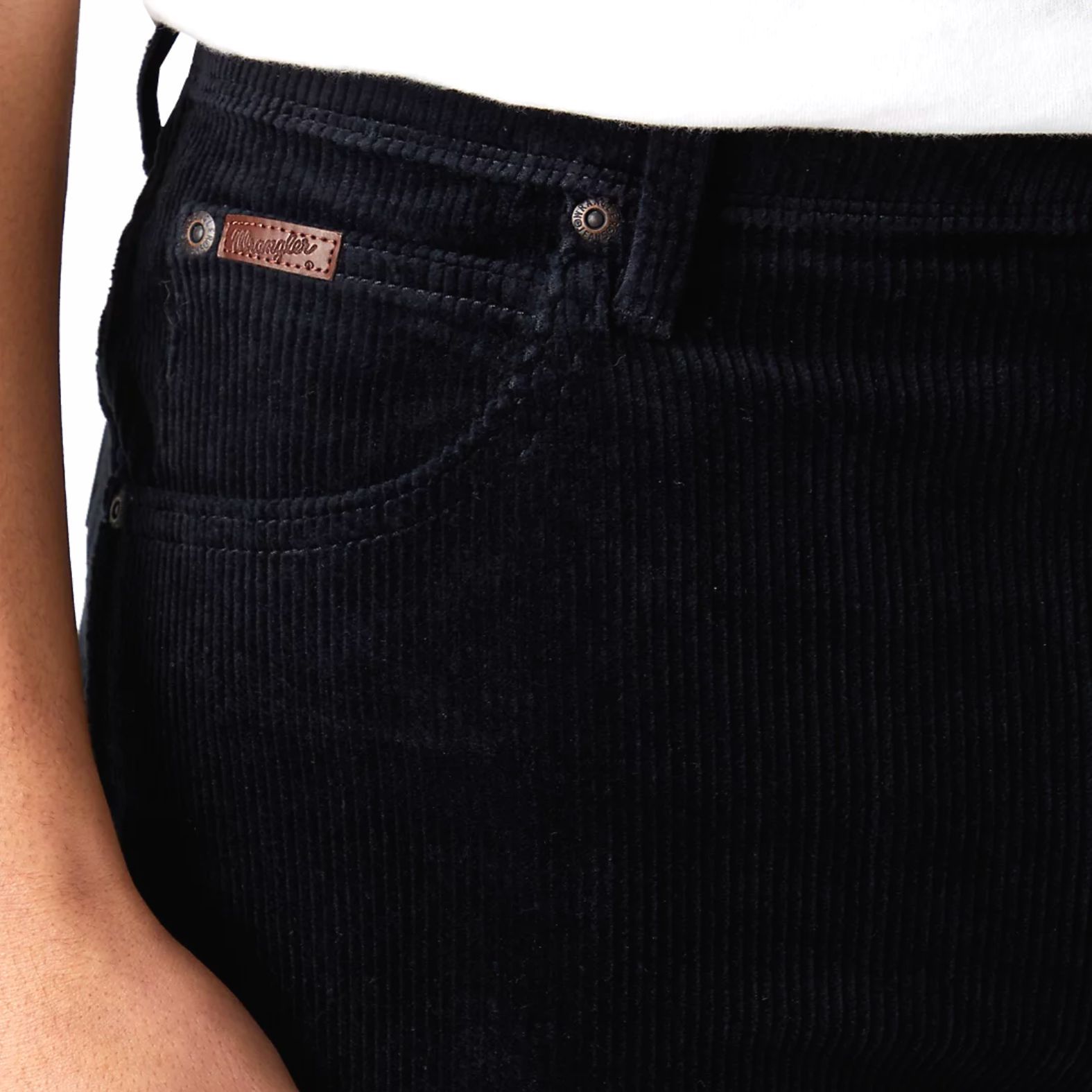 Wrangler® Texas Cords Real Black 112341482 | FarmerParadicsom Webáruház